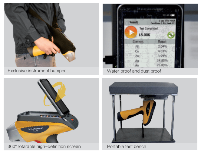 Handheld XRF Metal/Alloy/Stainless Steel Analyzer - Drawell